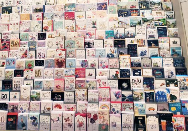Greeting Card Retail Installation